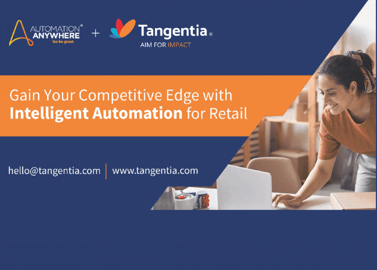 Tangentia Videos – Intelligent Automation for Retail | Tangentia